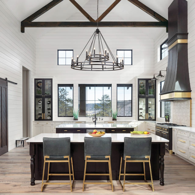 Vintage Modern Farmhouse Oversized Large Wagon Wheel Empire Chandelier ...