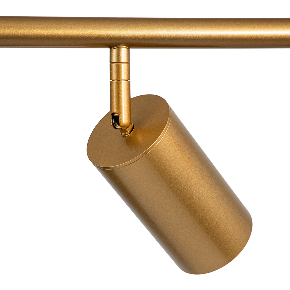 Mid-Century Modern 5-Light Track Light Kit Linear Chandelier for ...