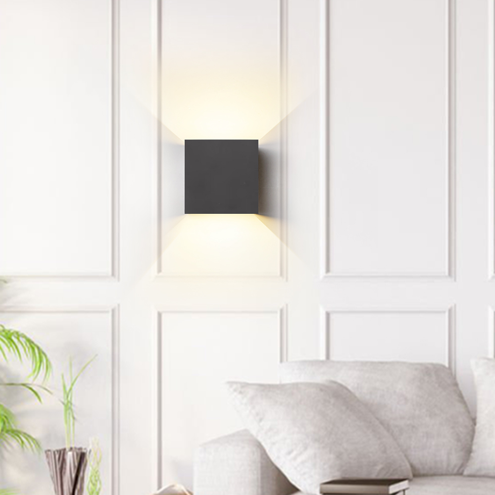 Minimalist Modern Small Cube LED Waterproof Mini Wall Lamp Wall Sconce ...