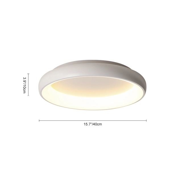 Round Shape LED Flush Mount Ceiling Light | yiilighting
