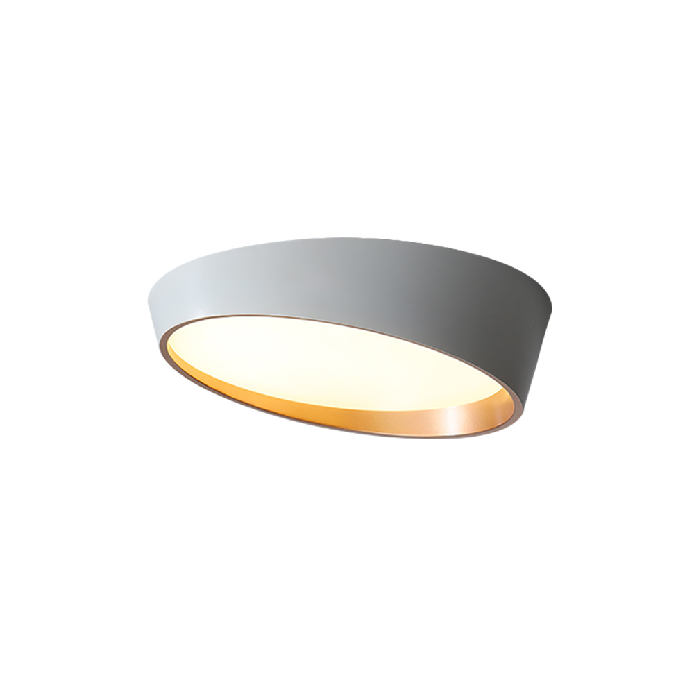 Slant Shape LED Flush Mount | yiilighting, Truncated Cone Ceiling Light