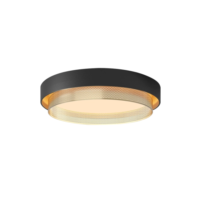 Circular Round Shape LED Hollow Flush Mount | yiilighting