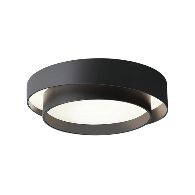 Designer Modern Minimalist Concentric Rings Round LED Flush Mount ...
