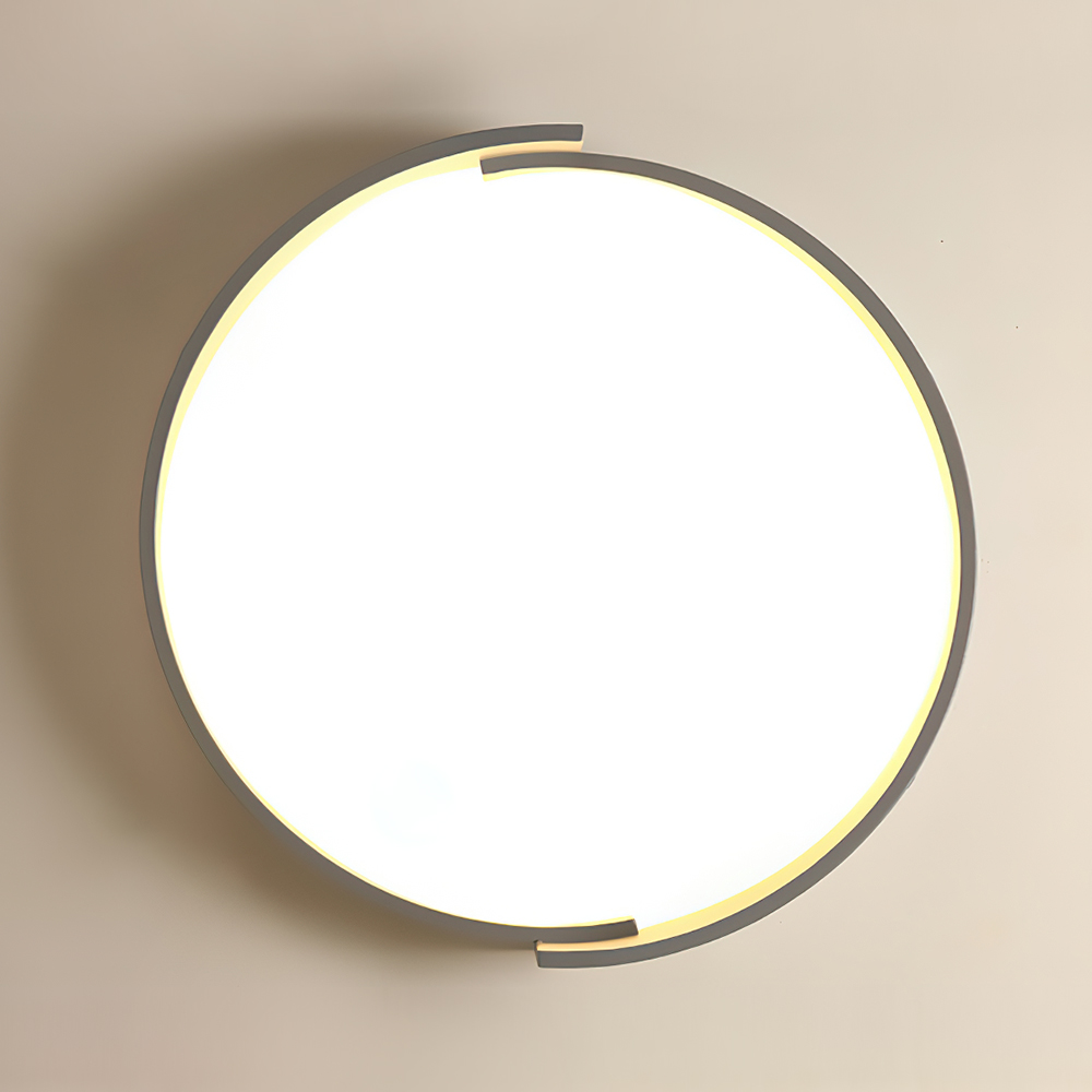 Simplicity Circular Round LED Flush Mount Thin Ceiling Light | yiilighting