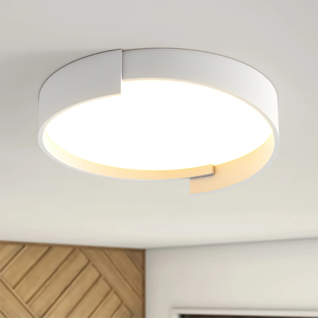 Simplicity Circular Round LED Flush Mount Thin Ceiling Light | yiilighting