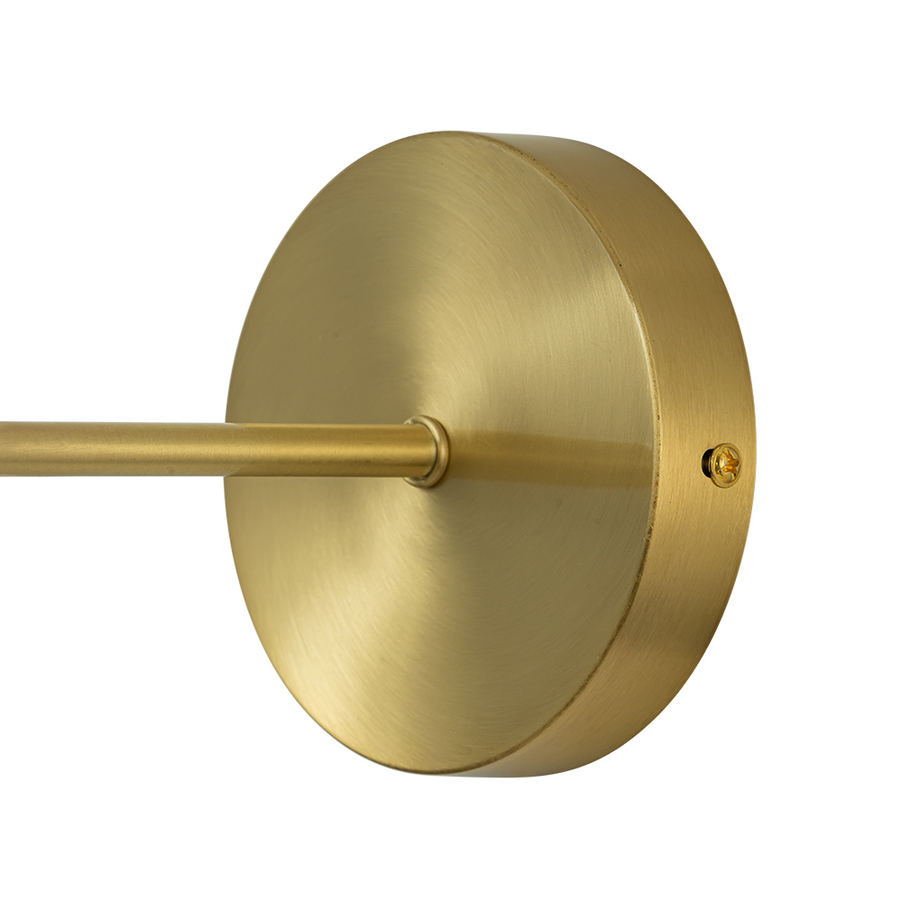 Single Light Wall Lamp Brass Glass Globe Wall Sconces | yiilighting