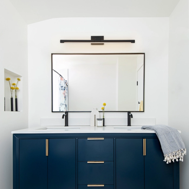 Modern Minimalist Dimmable Armed LED Bathroom Vanity Light Strip Bar ...