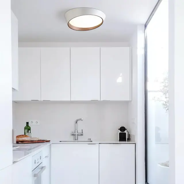 Slant Shape LED Flush Mount | yiilighting, Truncated Cone Ceiling Light