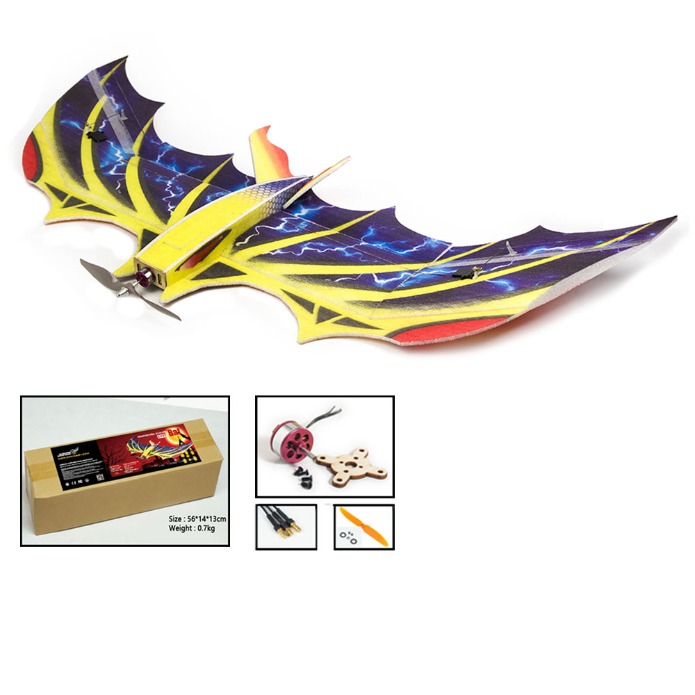E16 Biomimetic RC Foam Airplane EPP Airplane Model Bat RC Wingspan 1M ...