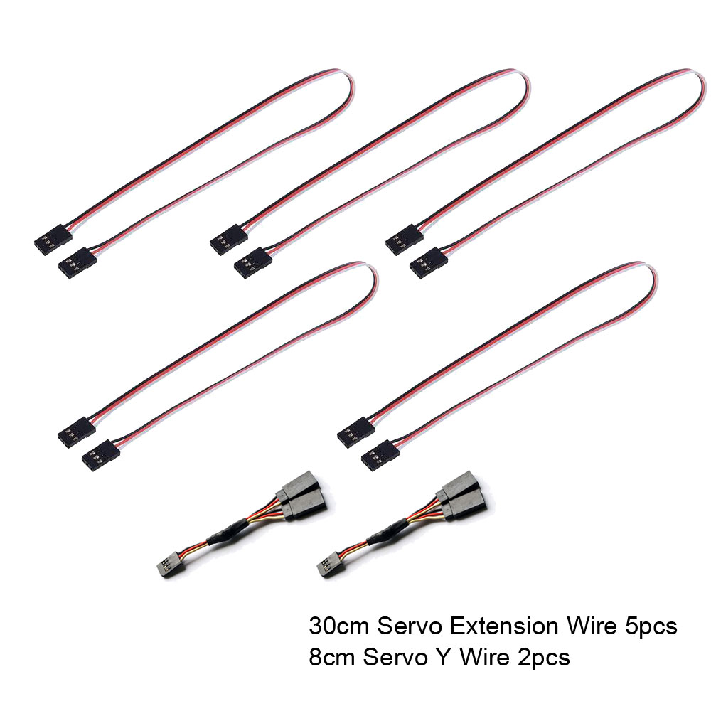 Servo 1.7g/2.0g/2.5g/4.3g/5g/9g/17g/37g Metal Servo wire for RC Radio ...