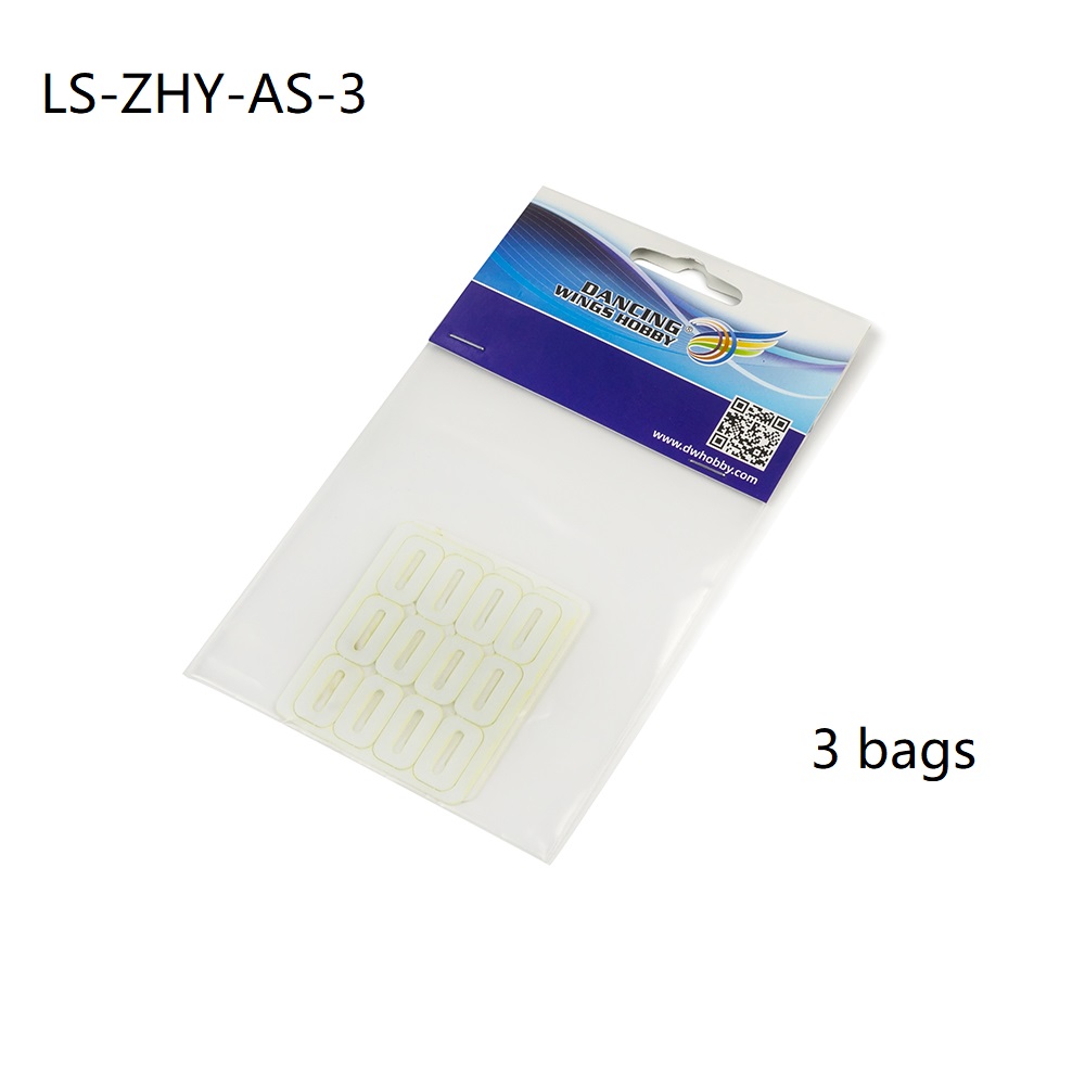 24pcs DIY Fixed wing RC airplane plane model Rudder Paper Hinge Folding ...