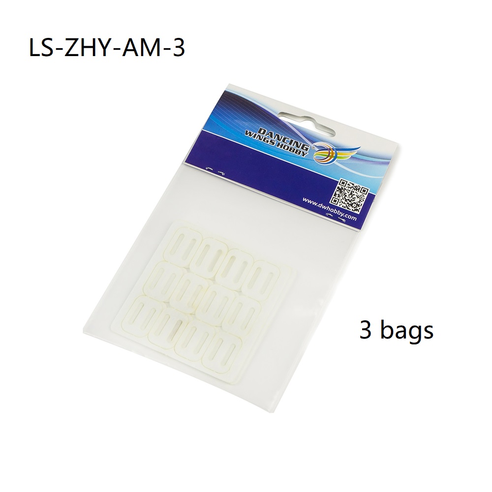 24pcs DIY Fixed wing RC airplane plane model Rudder Paper Hinge Folding ...