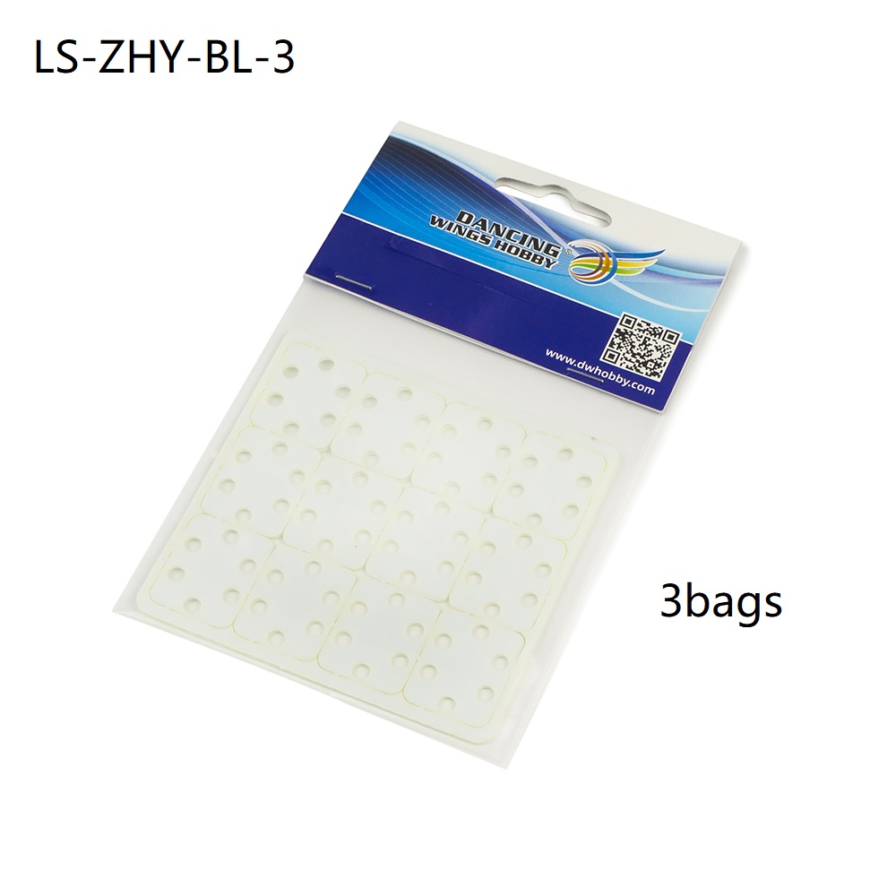 24pcs DIY Fixed wing RC airplane plane model Rudder Paper Hinge Folding ...