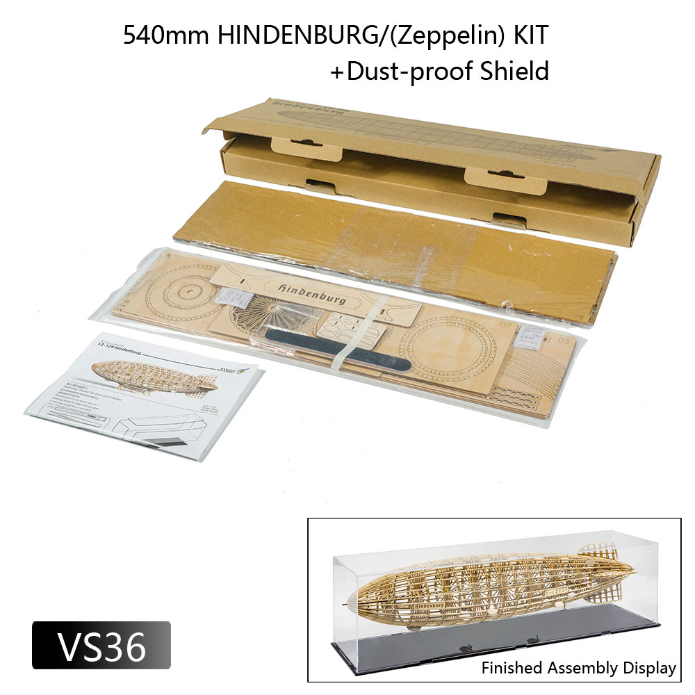 2021 New DIY Static Model Building Model 1:453 LZ-129 Hindenburg ...