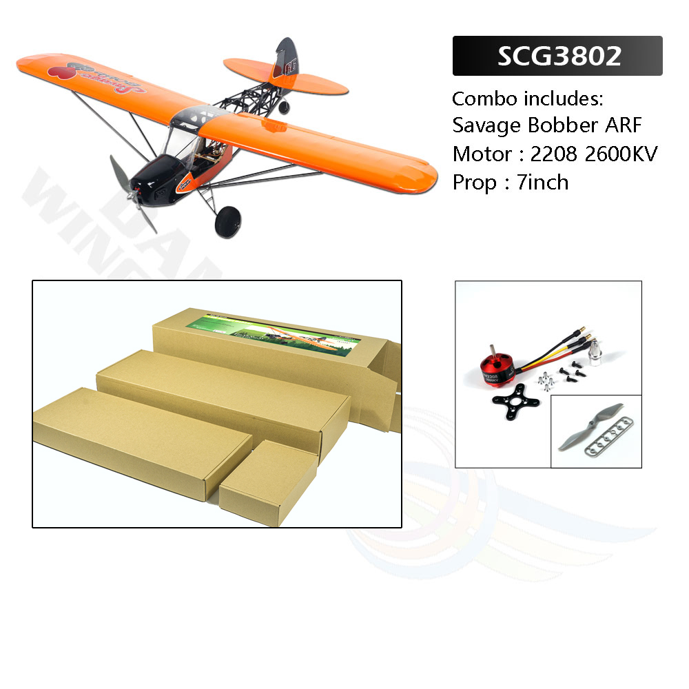 Dancing Wings Hobby New ARF Balsawood Airplane RC Model 1000mm (39.4 ...