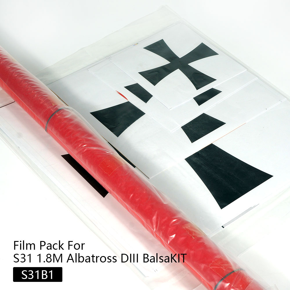 Balsawood RC Airplane Kit Albatros D.III 1.8m (70") Wingspan Laser Cut Balsa Kit DIY Plane Model ...