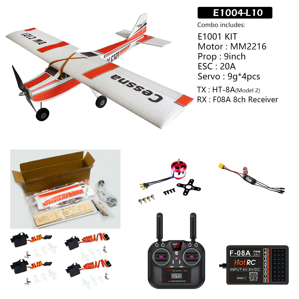 RC Foam Plane Toy Cessna Model Airplane Gliders Remote Control Aeroplne ...