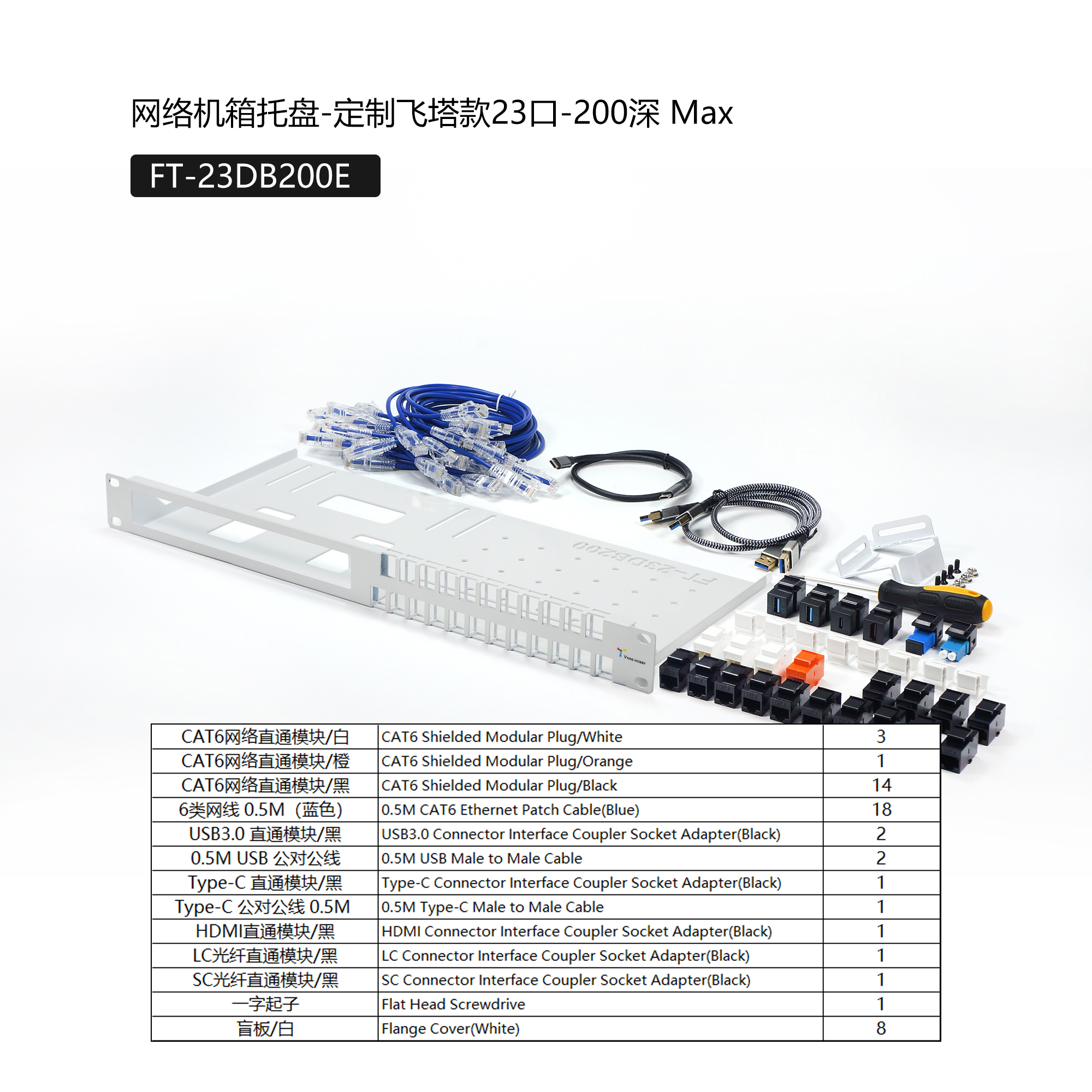 VaneHobby 1U Server Rack Shelf - Fortinet Firewall Vented Rack Mount ...