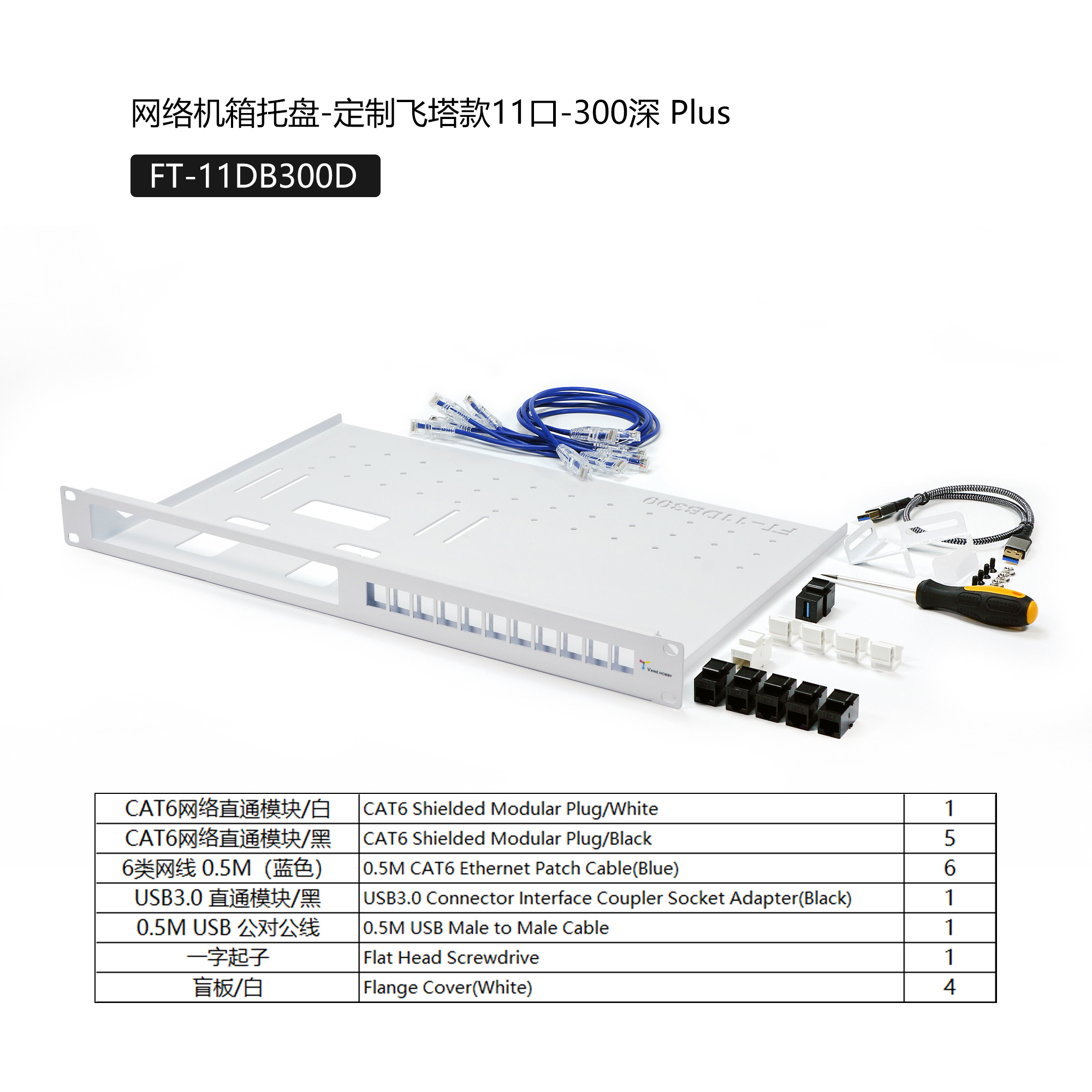 VaneHobby 1U Server Rack Shelf - Fortinet Firewall Vented Rack Mount ...