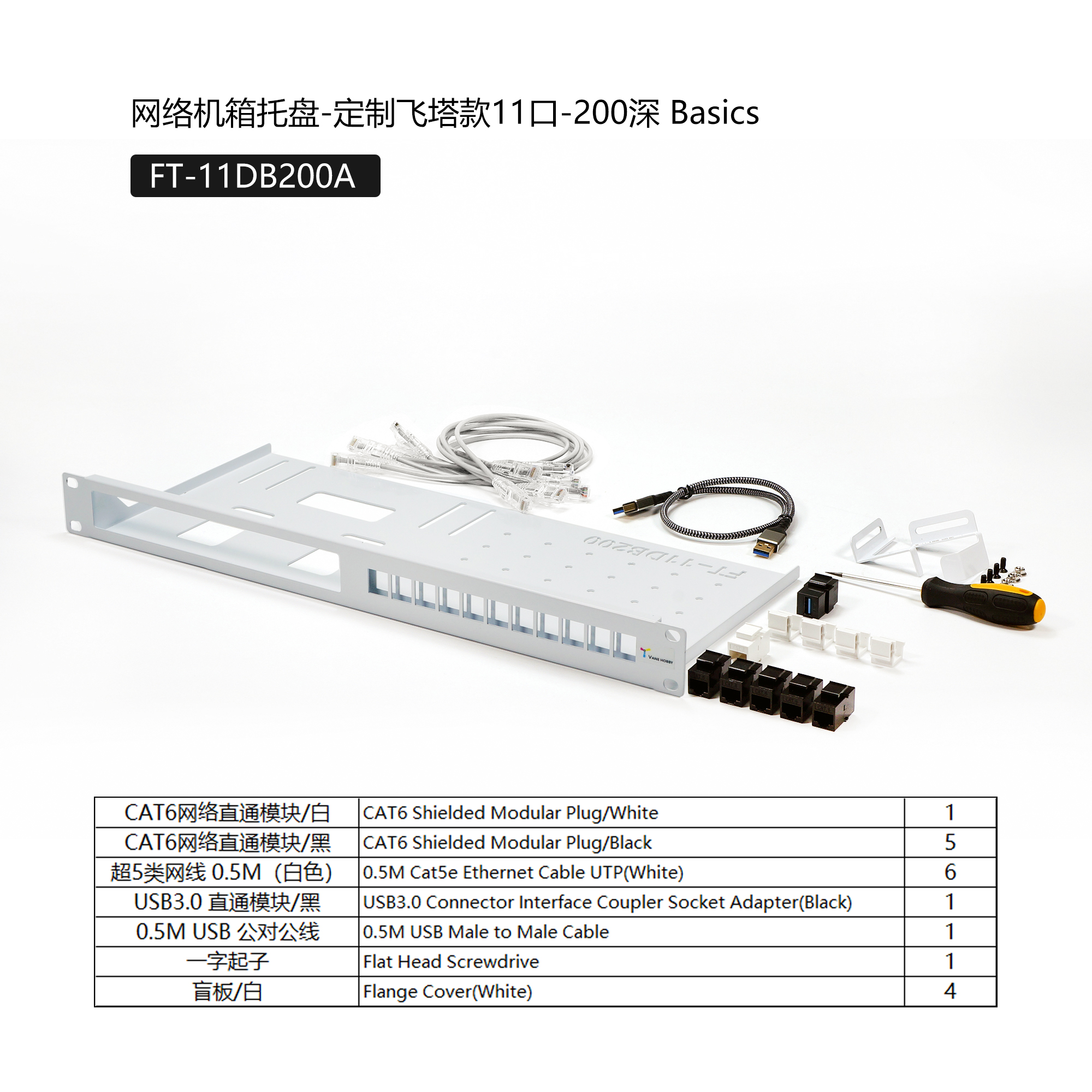 VaneHobby 1U Server Rack Shelf - Fortinet Firewall Vented Rack Mount ...