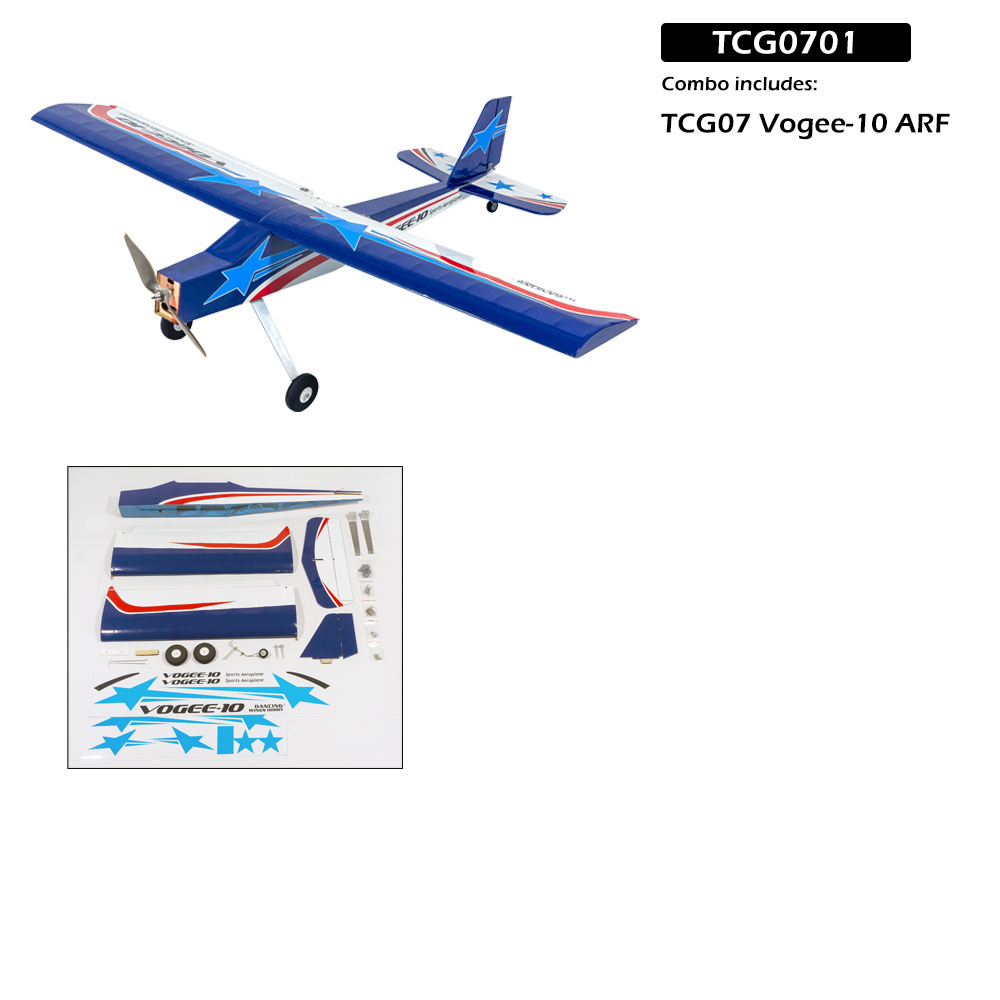 Free Shipping TCG07 Vogee-10 Airplane Wingspan1070mm Fly Wing 1.0M ...