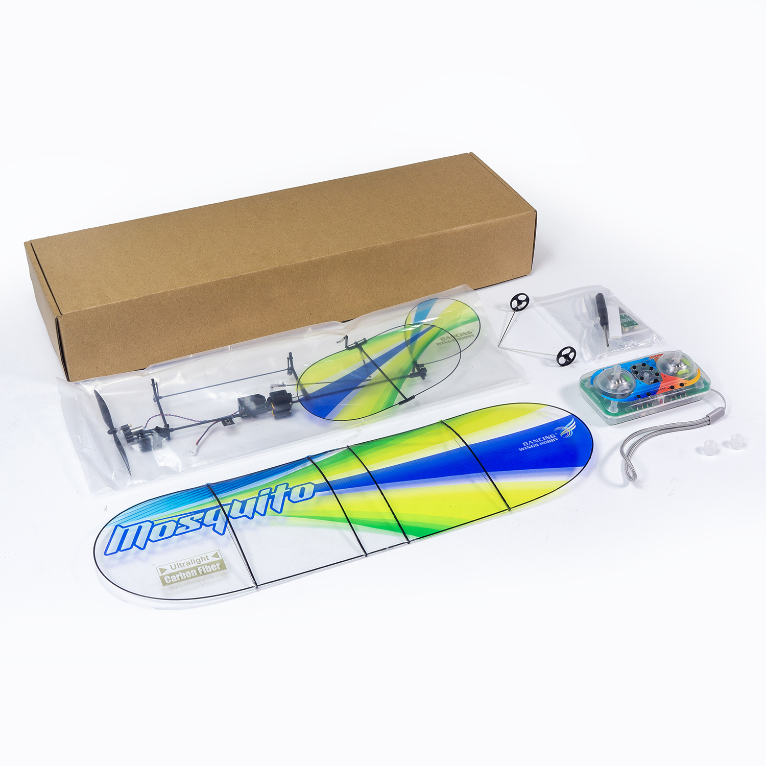 E43 Mosquito PNP Slow Flyer Indoor mini RC Model Airplane 360mm Dancing ...