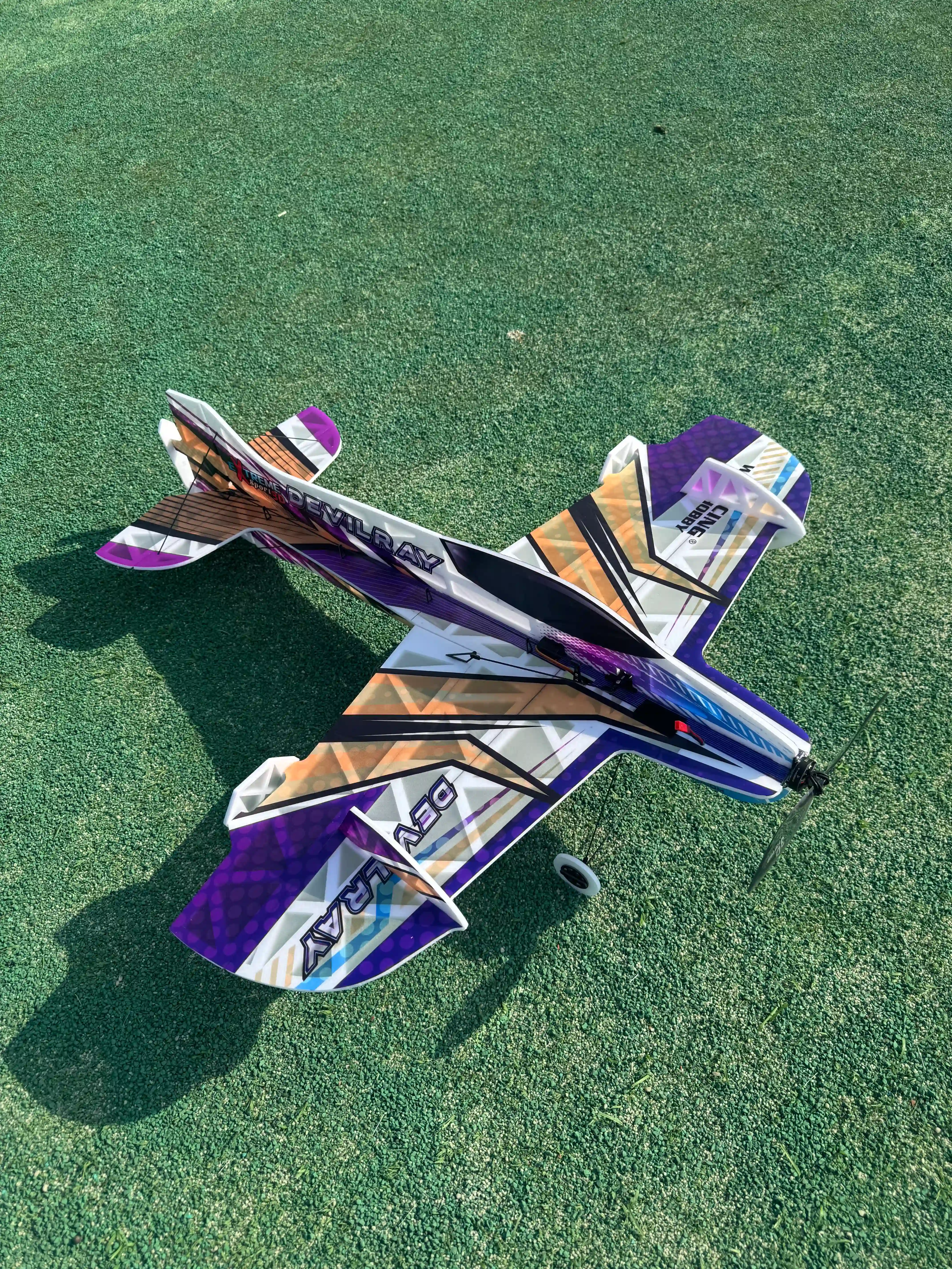 R&D EA03 Devil Ray: High-Performance 800mm F3P 3D Plane