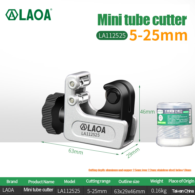 LAOA Pipe Knife Tube Slice Stainless Cutter for Copper Made in Taiwan ...