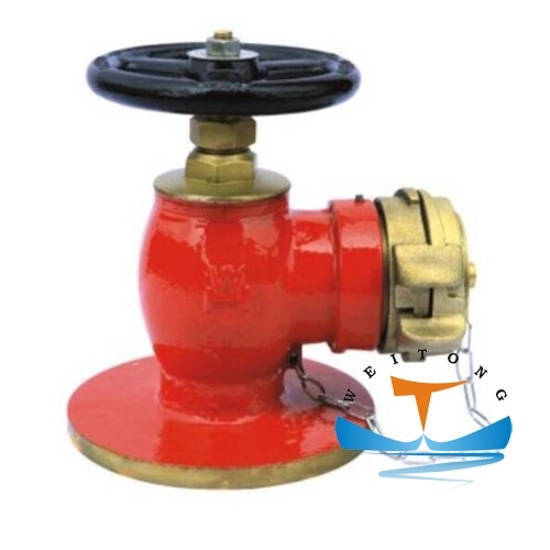 90° Flanged Fire Hydrant from China Manufacturer-Weitong Marine