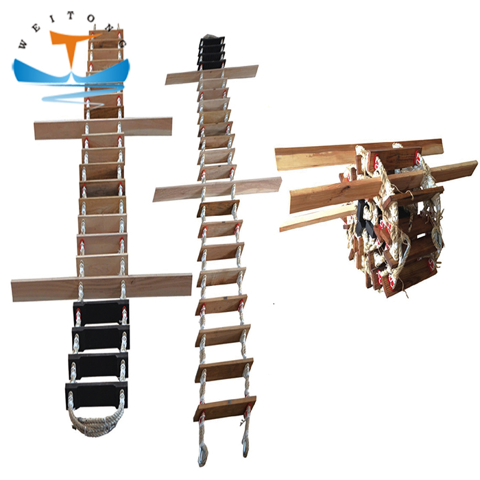 Marine Pilot Rope Ladders Manufacturer from China-Weitong Marine