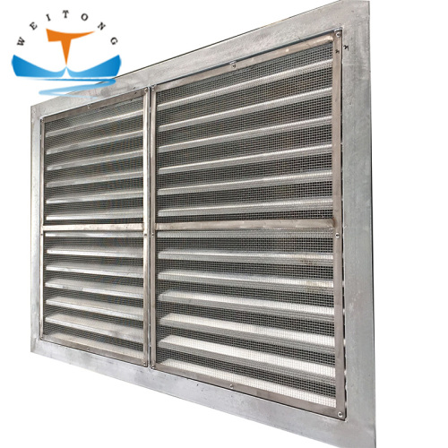 CCS Marine Custom Quick Acting Watertight Louver For Ship