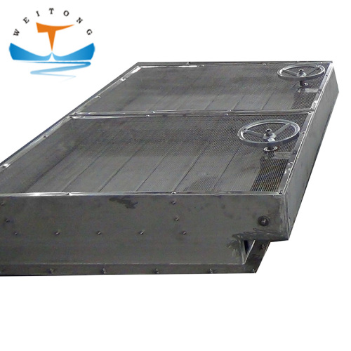 Marine Manual Steel Watertight Shutters Louver Vents Damper for Ship