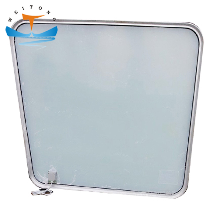 Steel Fixed Rectangular Wheelhouse Windows For Ship