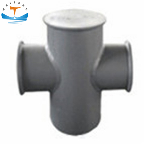 Ship Mooring Double Cross Bitt Marine Bollards For Boat