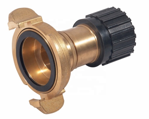 Brass 3 Positions Nakajima Type Fog Fire Hose Nozzle