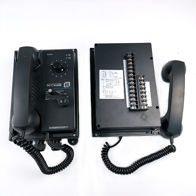HSC-12Q/HSC-12G Marine Flush/Wall Type Multi Way Batteryless Telephone