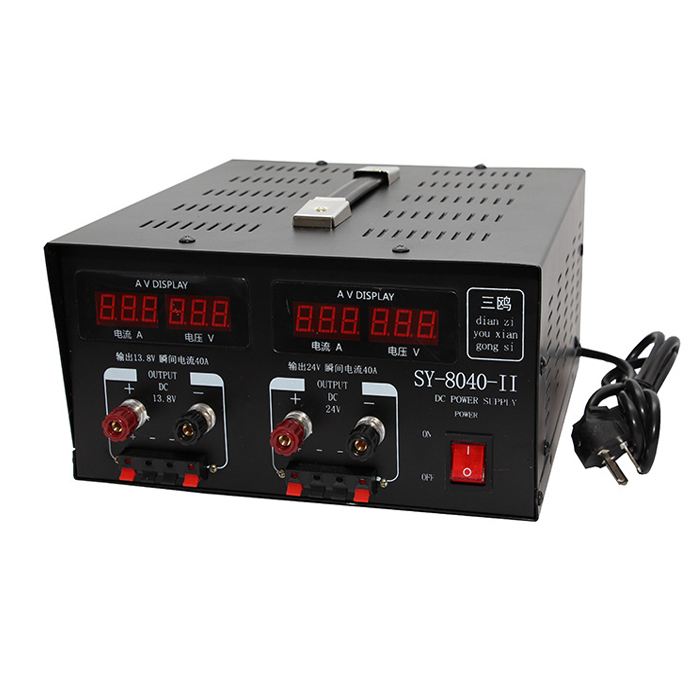 SANOU SY-8040-II AC 40A Marine Dual Output Stabilized Power Supply