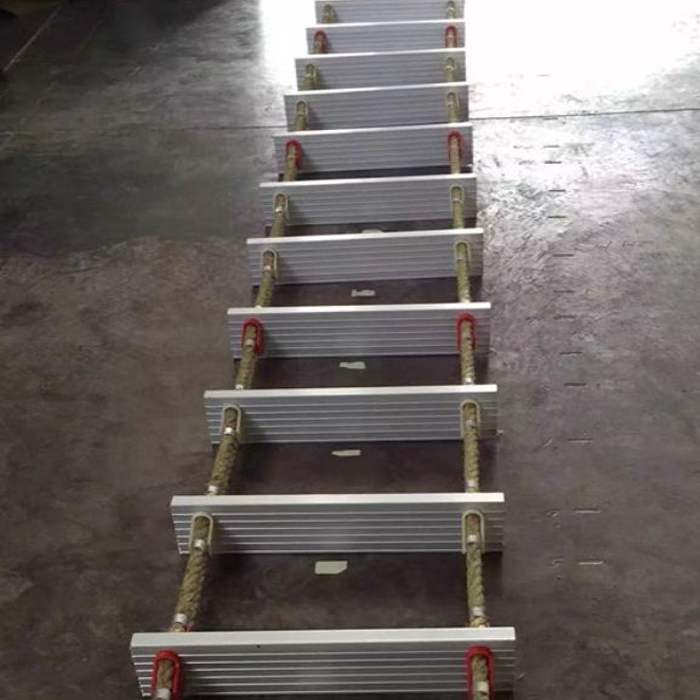 IMPA 232020 Aluminium Alloy Rope Ladder With Gs Type Oval Step