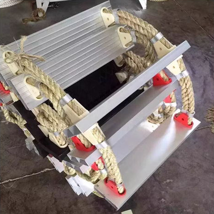 IMPA 232020 Aluminium Alloy Rope Ladder With Gs Type Oval Step