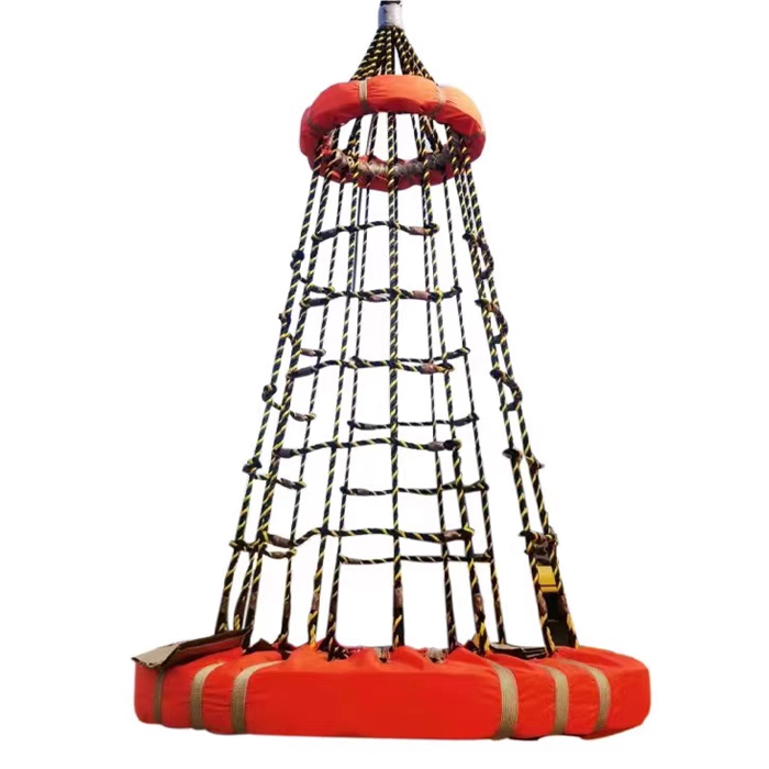 4/6/8/10/12/15/18 Person Nylon Net Marine Offshore Transfer Basket