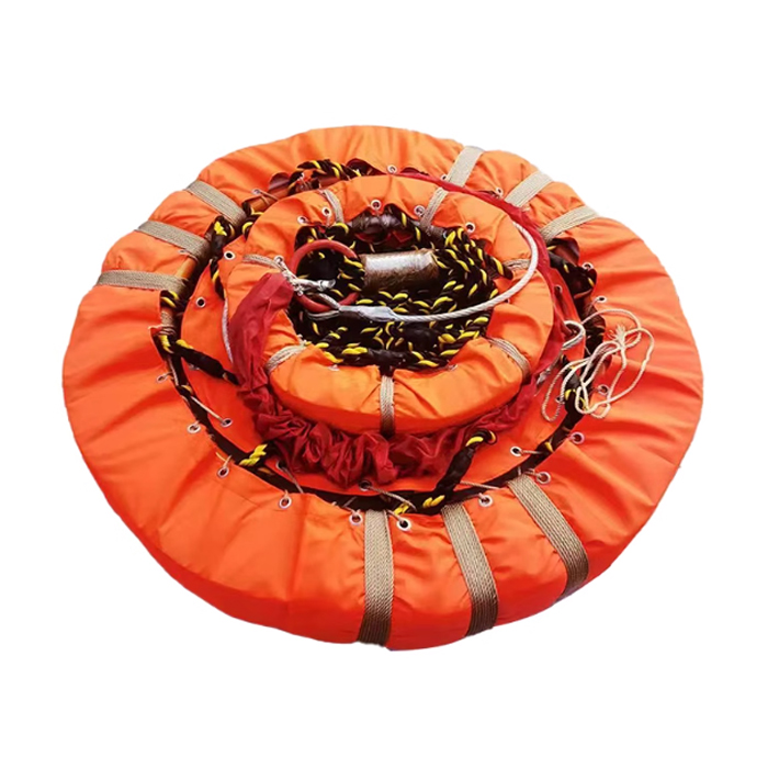 Folding Pillar Type Nylon Net Personnel Transfer Basket