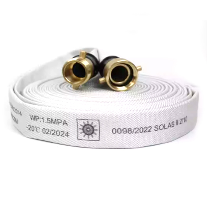 IMPA 333718/333719 MED Approved Single Jacket Marine Fire Hose