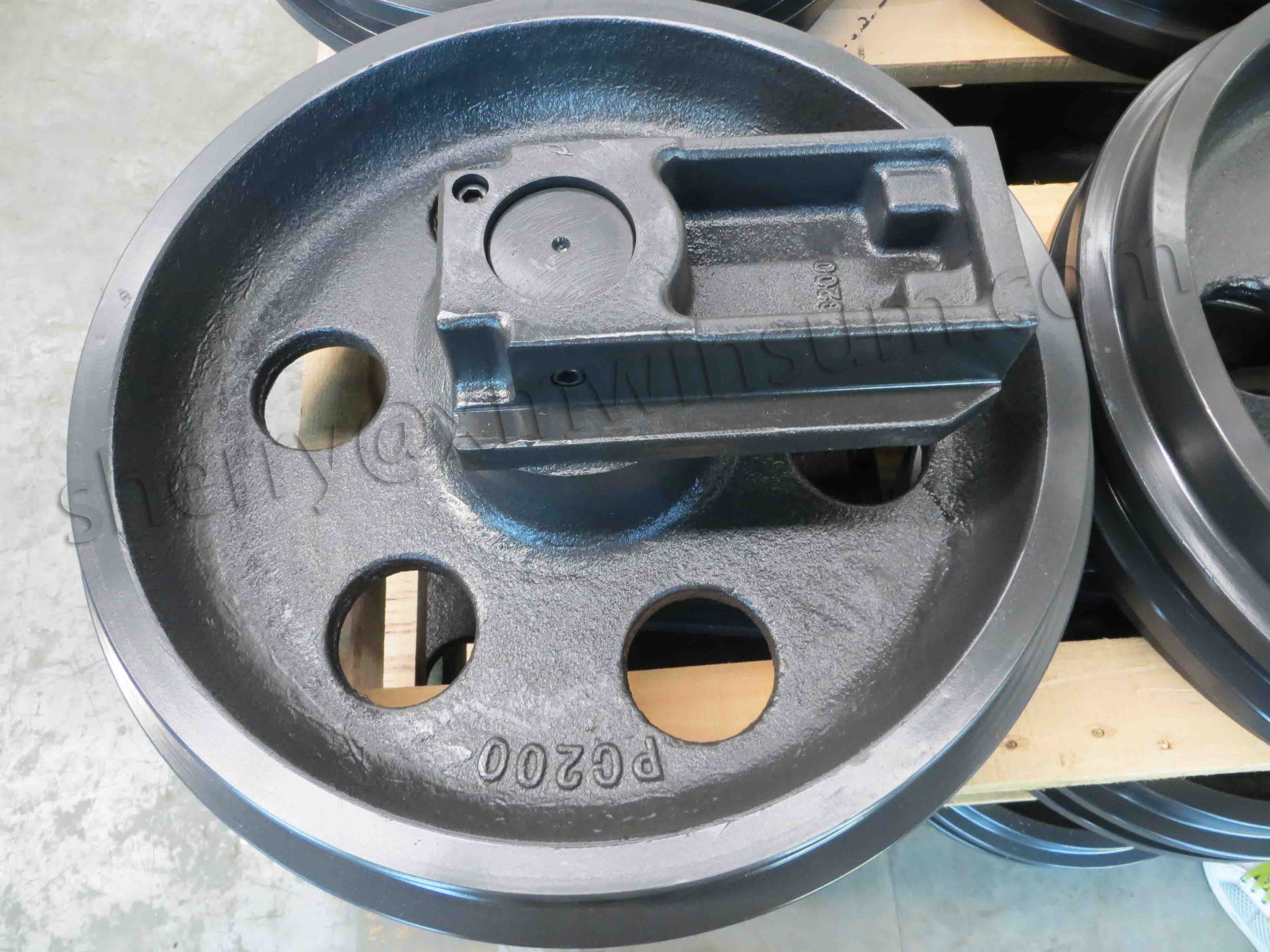 PC200-5 excavator front idler.