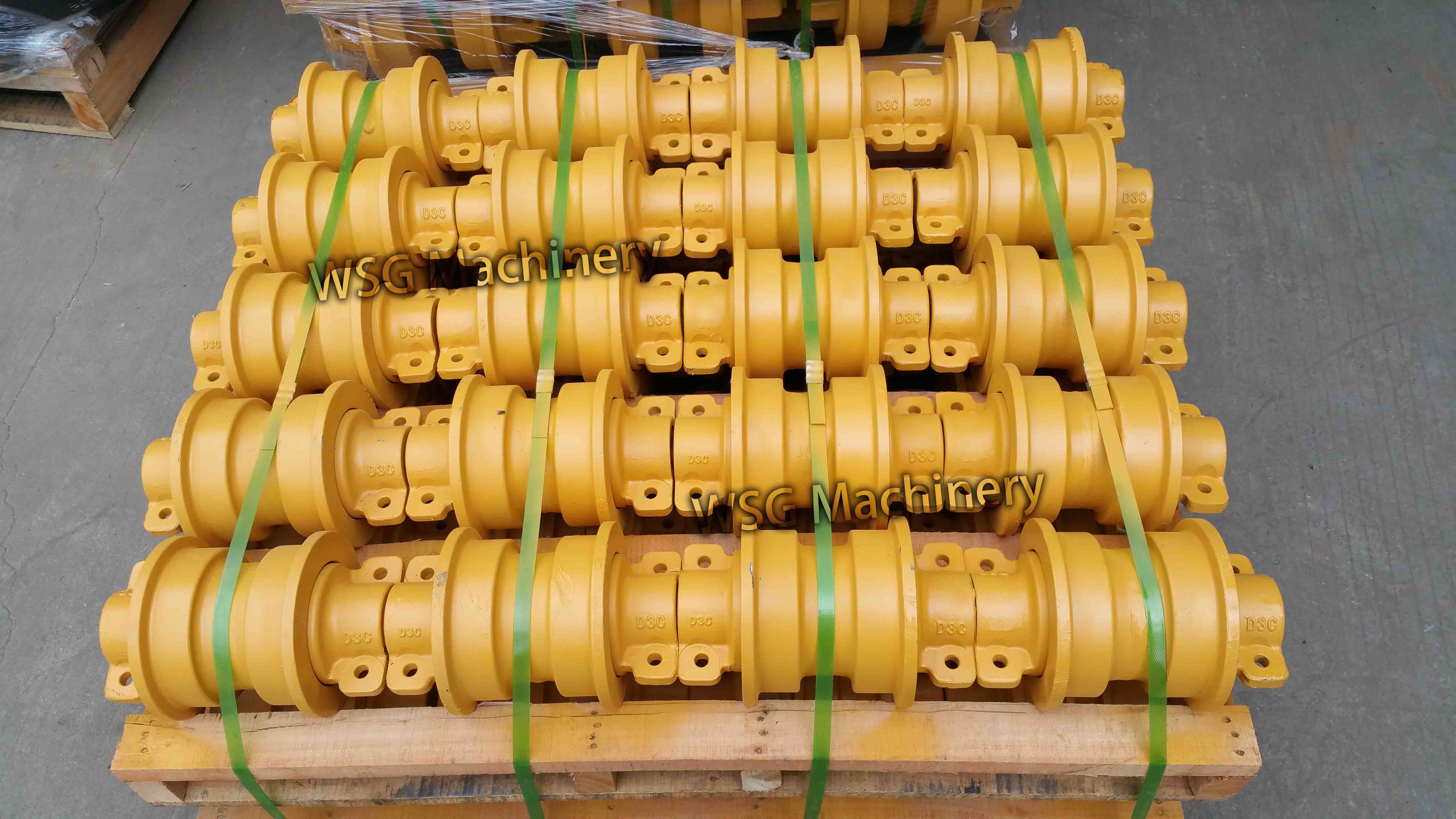 Good Monday. EX200 track roller and D3C track roller.