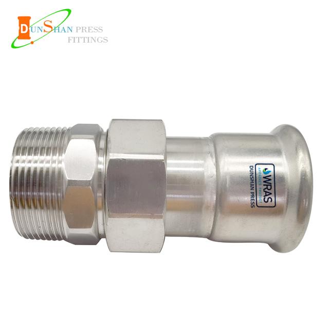 What Is M-Profile Press Fittings Adapter Union Nut With Male Thread ...
