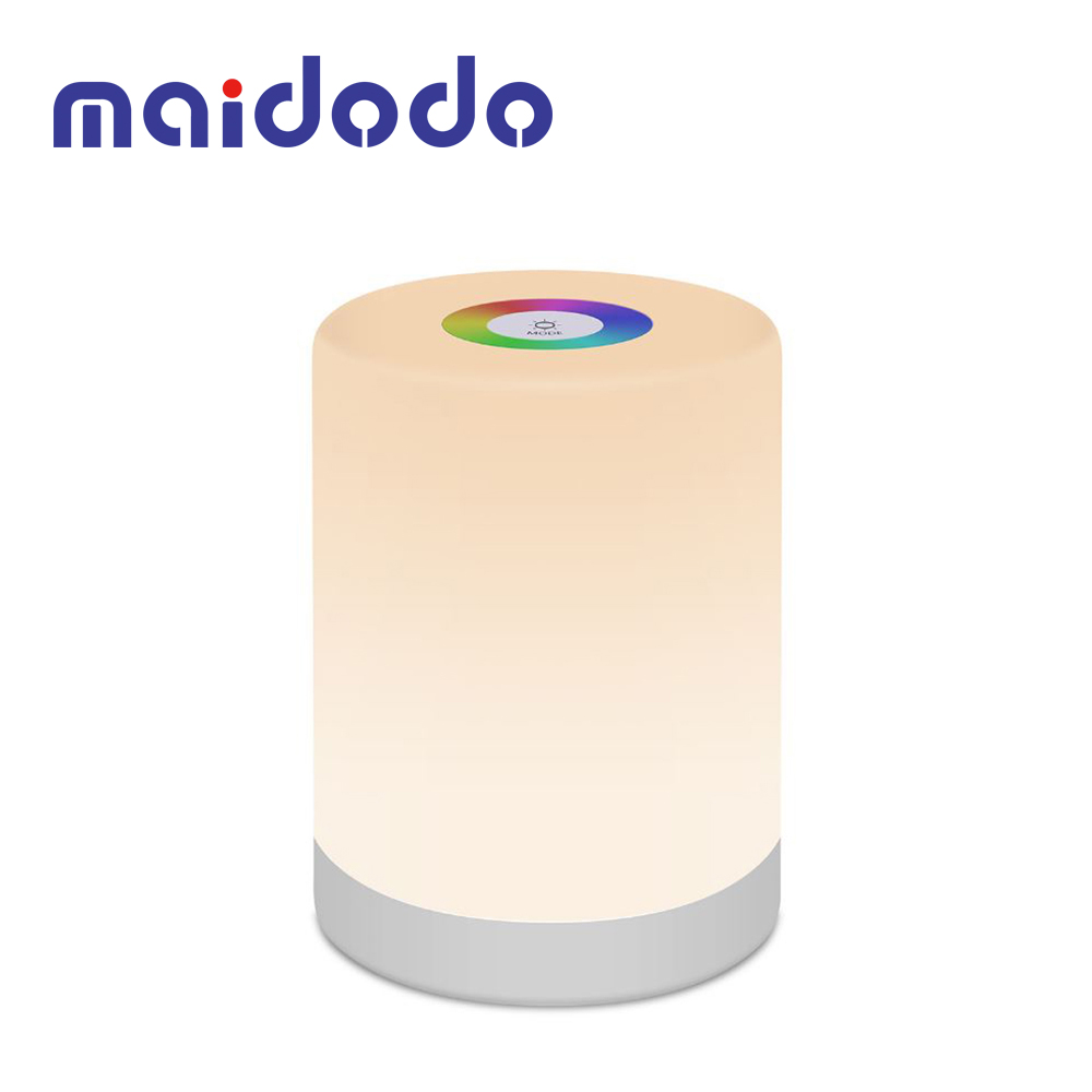 Rechargeable Smart LED Touch Control RGB Color Change Night Light