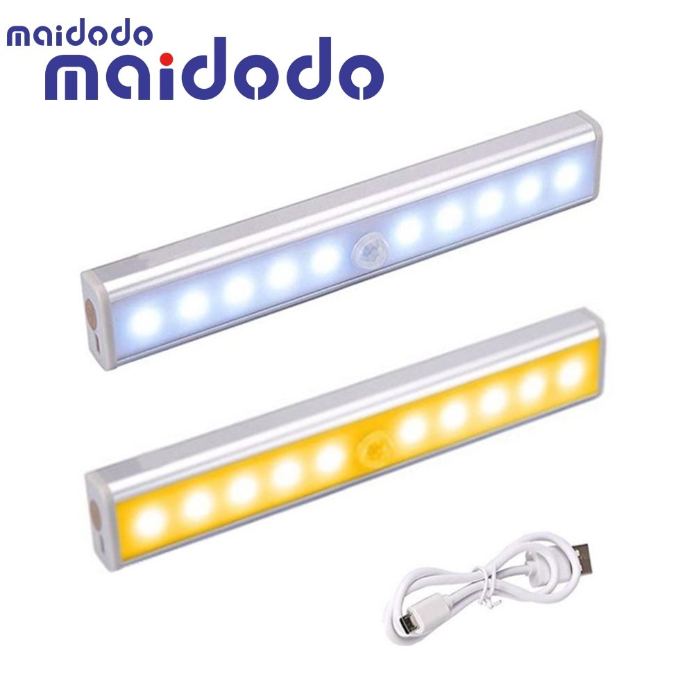 Rechargeable Motion Sensor Closet Cabinet light Wireless Motion sensor ...