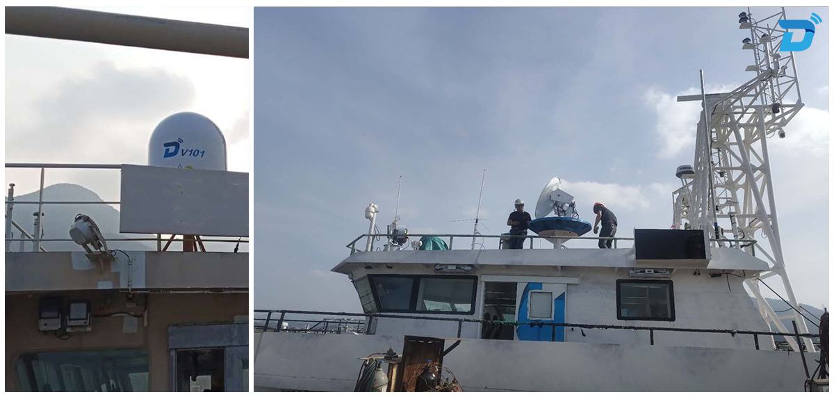 Marine Satellite Antenna | Maritime VSAT | Satellite TV for Boat form ...