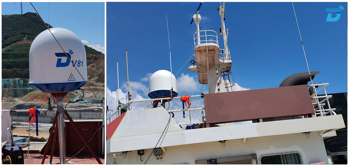 Marine Satellite Antenna | Maritime VSAT | Satellite TV for Boat form ...