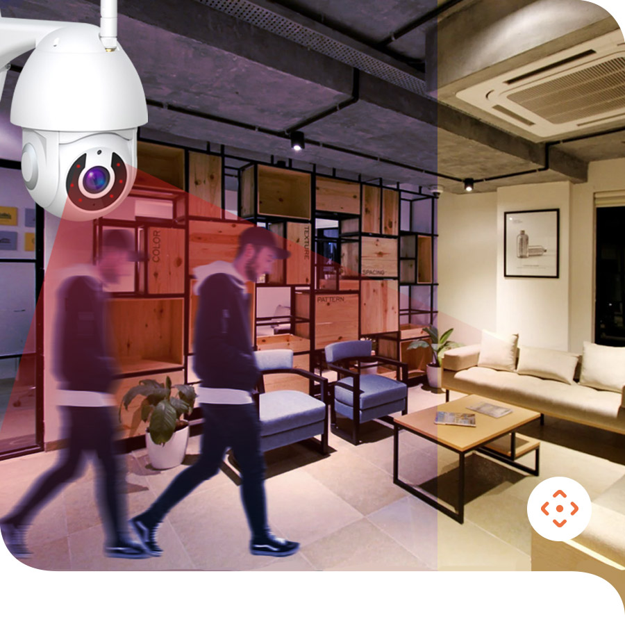 Zemismart Smart 360° Wifi Monitored Camera HD Video Smart Life App ...